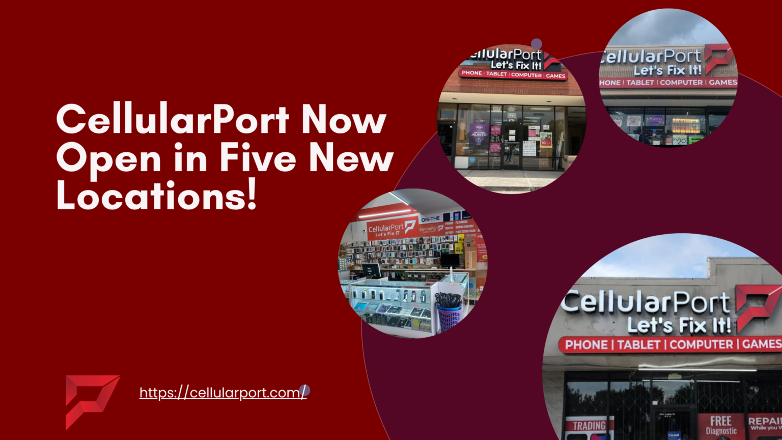CellularPort Now Open in Five New Locations!
